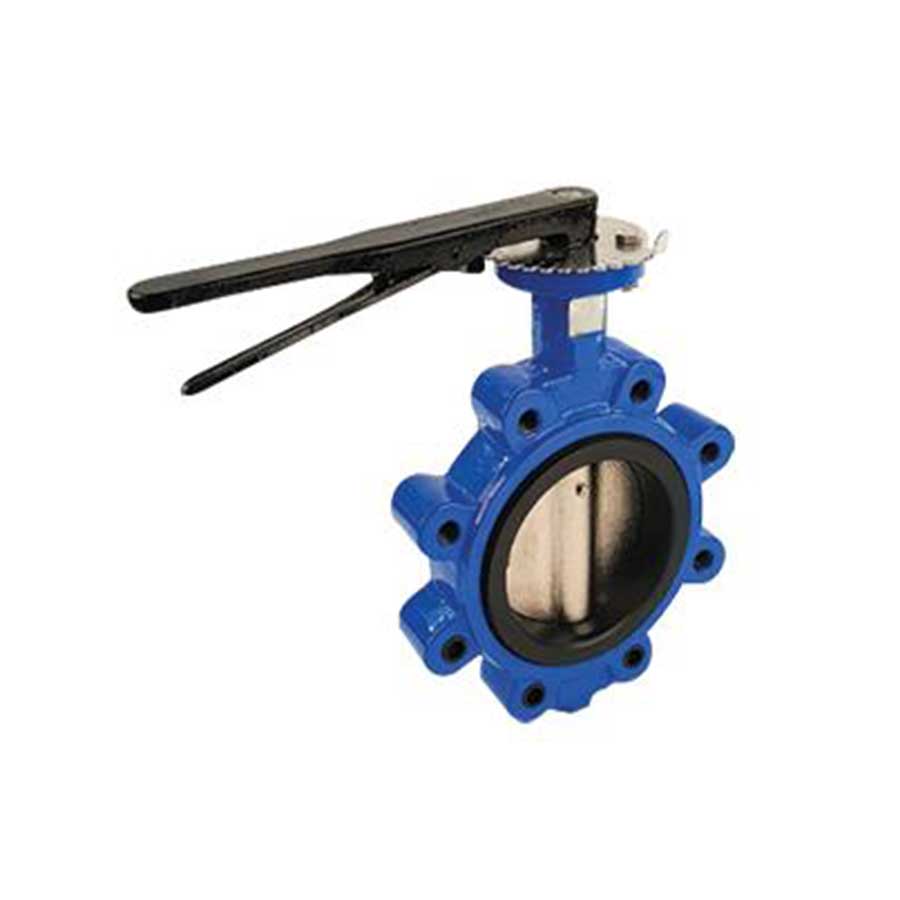 Butterfly Valve Epoxy Coated Iron Body with EPDM Seal - Air Piping Systems